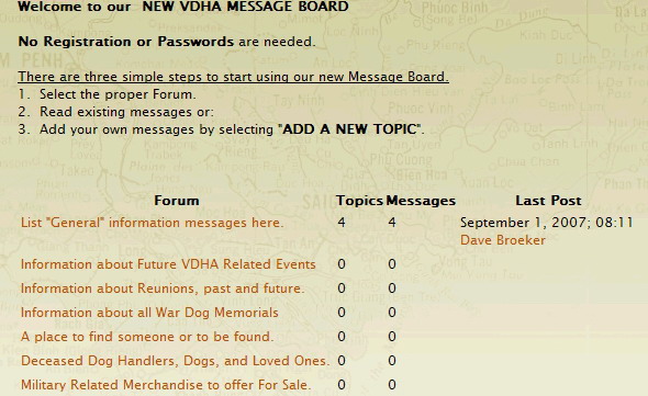 How do I Use the New Message Board?